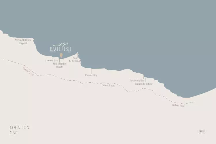 قرية مرسى باجوش الساحل الشمالي 2026 Village Marsa Baghush North Coast